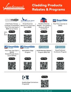Cladding Rebate Flyer 2023 - Lumbermen's Inc. Building Materials ...
