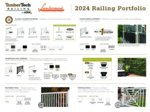 2024 TimberTech Railing Portfolio - Lumbermen's Inc. Building Materials ...